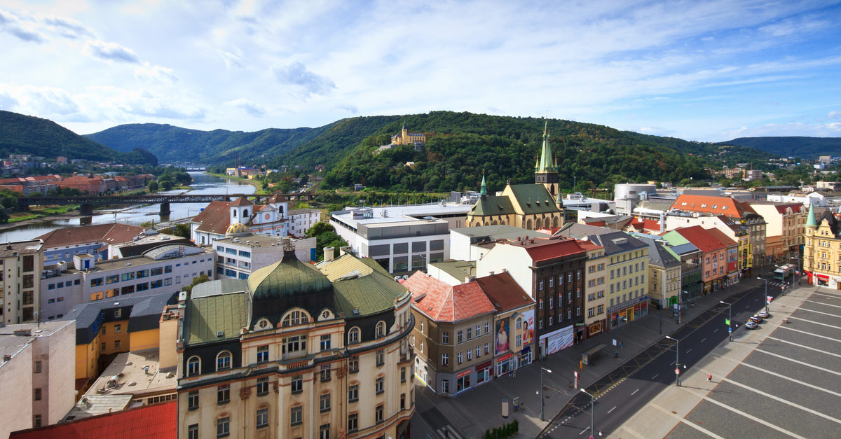 Ústí nad Labem Stadt | Böhmisches Mittelgebirge